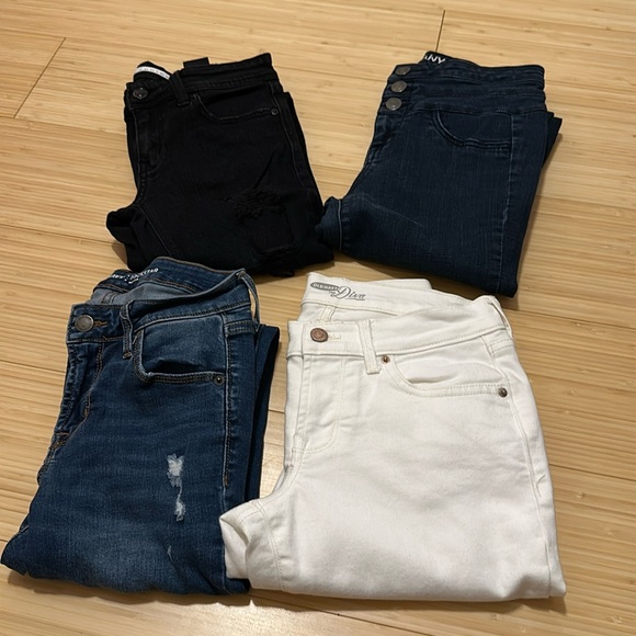 Old Navy | Jeans | Bundle 4 Skinny Jeans Mixed Brands | Poshmark